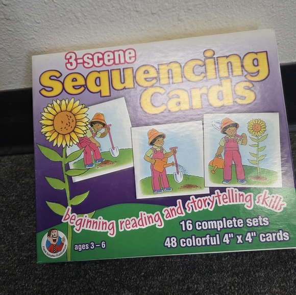 Toys | 3scene Sequencing Cards For Kids Educational Storytelling Set ...